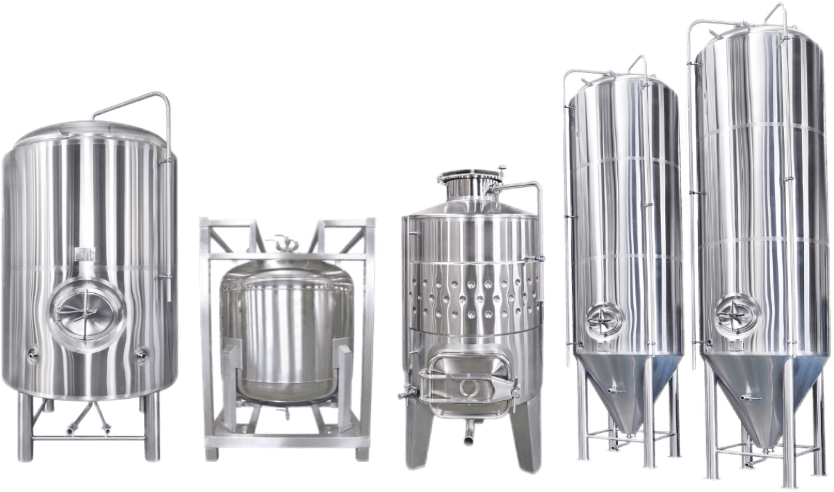 Complete Range of Stainless Steel Tanks | Brewing & Industrial Use | NDLTEK